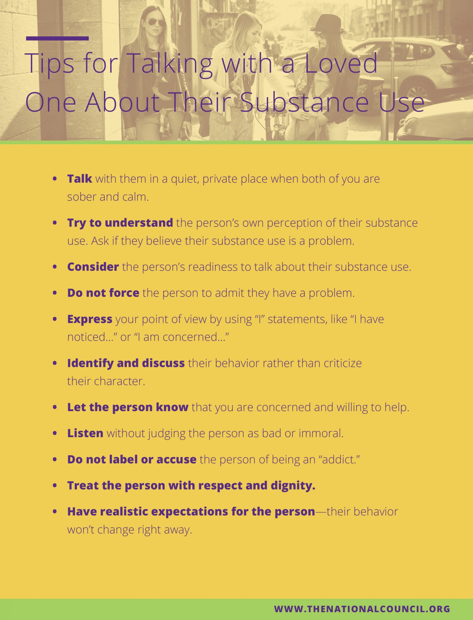 Tips for Talking with a Loved One About Their Substance Use | Clay ...