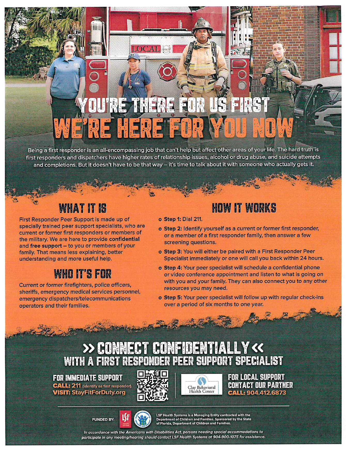 First Responder Resiliency Program | Clay Behavioral Health Center